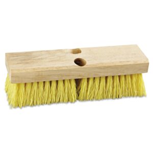 boardwalk 3310 deck brush head, 10-inch wide, polypropylene bristles