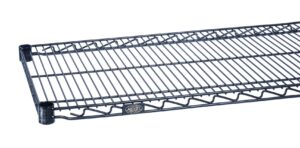 nexel wire shelf, blue epoxy finish, 24"w x 60"l