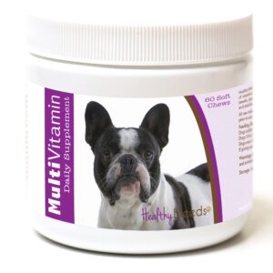 healthy breeds french bulldog multi-vitamin soft chews 60 count