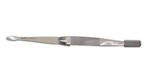 mars coat king professional stainless steel tick tweezers, surgical grade, 6.5" length