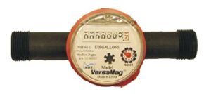 3/4" nmt norgas versamag polymer hot water meter usg gallons pulse output