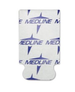 medline mds616101az electrode, ecg, tab, 10/card, 5000/cs, adult (box of 500)