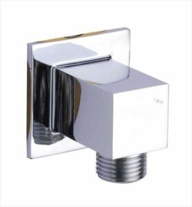 dawn kitchen wca050100 shower wall mount supply square elbow, chrome