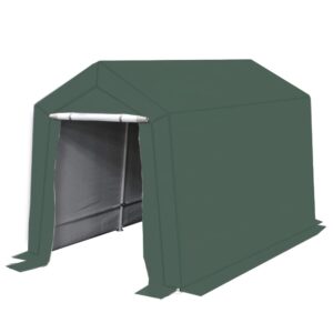 king canopy storage shed 7-feet x 12-feet fitted replacment cover, green