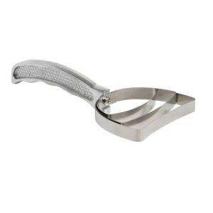 alfa 077bss bone dust scraper square 3-1/2" diameter