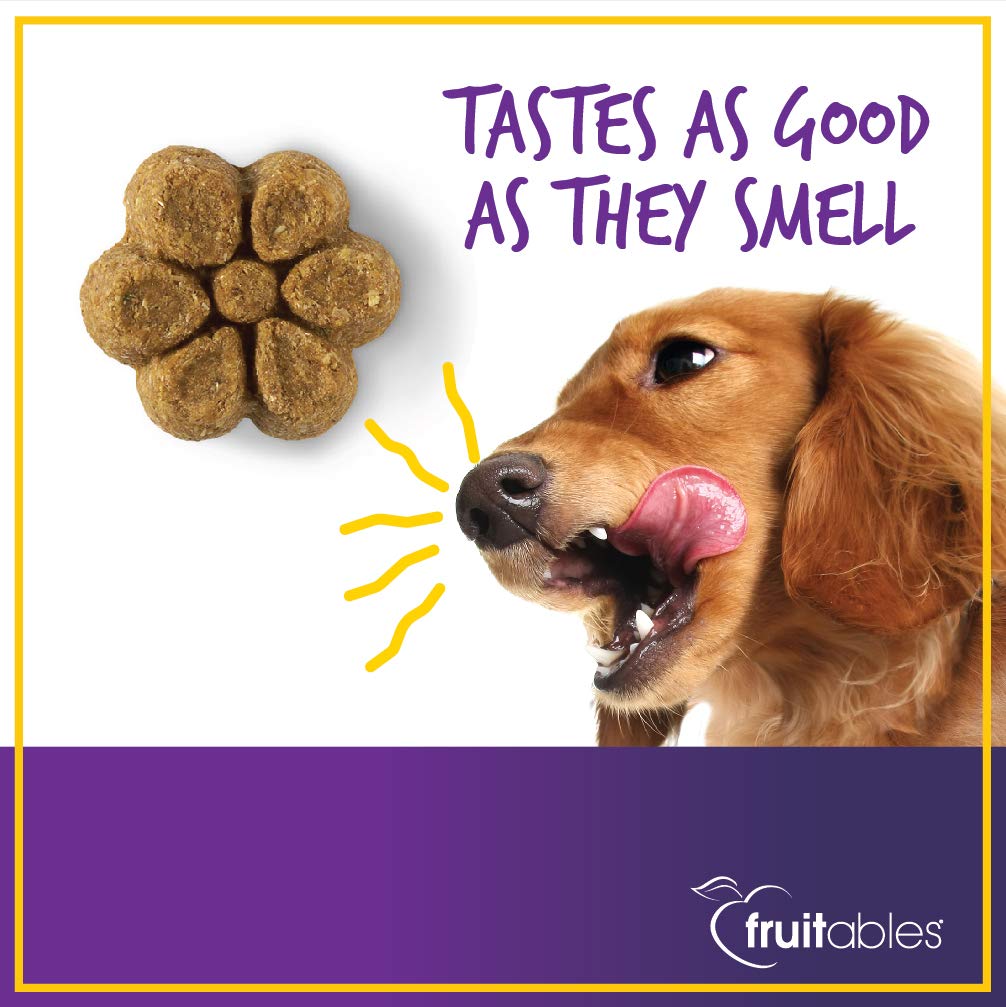 Fruitables Baked Pumpkin Dog Treats – Healthy Low Calorie Dog Treats – Free of Wheat, Corn & Soy – Training Treats for Dogs, Dog Treats, Sweet Potato Dog Treats, 7 oz (Pack of 10)