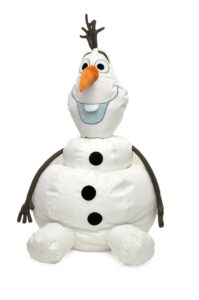 idea nuova disney frozen olaf bean bag set (3-piece), large