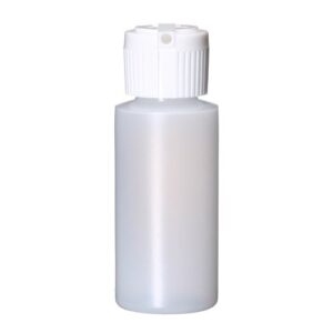 bargz empty plastic bottles - refillable plastic cylinder - bulk - 1 oz pack of 12