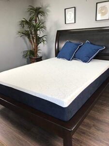 the original foam factory - 10in american made mattress- 100% made in usa - 20 year warranty - certipur foam - chiropractic endorsed (full)