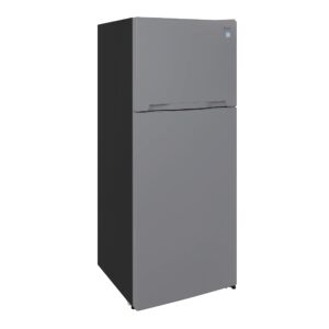 avanti ff14v3s ff14v frost-free apartment size refrigerator, 14.3 cu. ft. capacity, in stainless steel