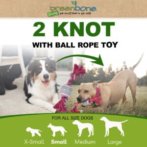 Greenbone Wonderpet! Pull n Play Tennis Ball Toys - Medium Size Dogs