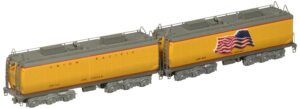 kato usa model train products n scale union pacific water tender 2-car set