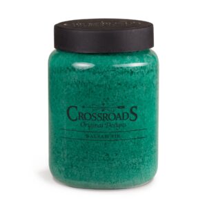 crossroads balsam fir scented 2-wick candle, 26 ounce