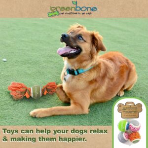 Greenbone Wonderpet! Pull n Play Tennis Ball Toys - Medium Size Dogs