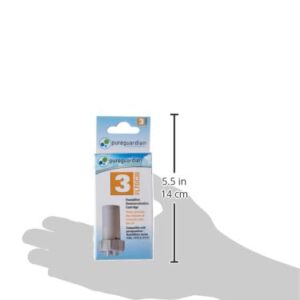 PureGuardian Humidifier Demineralization Filter, Number 3 Cartridge, Prevents Release of Minerals, Lasts 500 Hours, White, FLTDC30