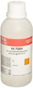 hanna instruments hi7004m 4.01 ph calibration buffer solution, 230 ml bottle