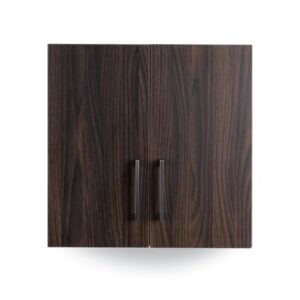 Minerva Overhead Towel Cabinet in Walnut