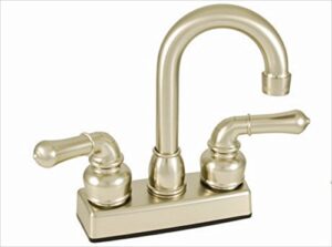 amer brass nn16n 4 in. nickel bar faucet