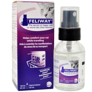 feliway 20 ml spray cat feline stress behavior relief urine spraying scratching by unknown