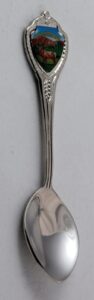 colorado state souvenir collectible mini spoon 3" lpco