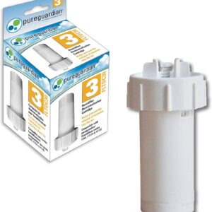 PureGuardian Humidifier Demineralization Filter, Number 3 Cartridge, Prevents Release of Minerals, Lasts 500 Hours, White, FLTDC30