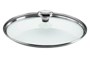 le creuset signature glass lid with stainless steel knob, 11"