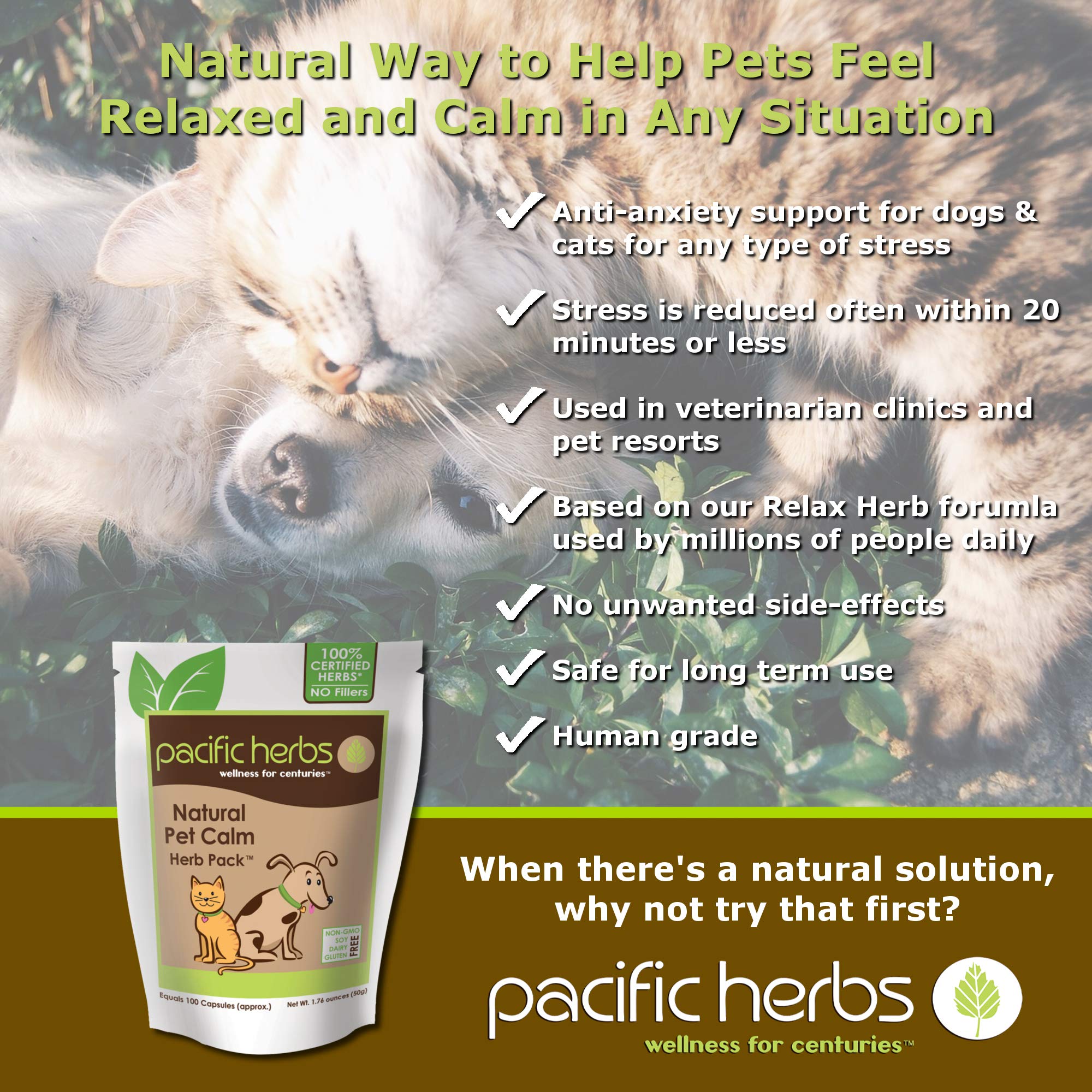 Pacific Herbs Natural Pet Calming Herb Extract