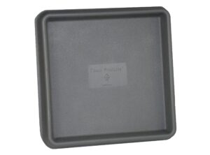 tusco products trsq15sl square tray slate, 15-inch