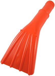 mr. nozzle vacuum claw nozzle tool universal attachment compatible fit with hoses 1.5" inside diameter, orange