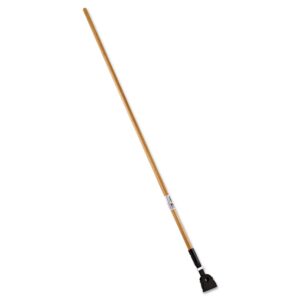 rubbermaid commercial m116 snap-on dust mop handle, 1 1/2 dia x 60, natural