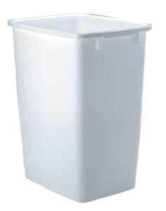 rubbermaid fg280500wht 21 qt white wastebasket