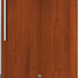 Summit SCFF53BIF Under Counter Upright Freezer, Brown