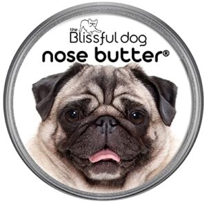 the blissful dog fawn pug nose butter – dog nose butter, 4 ounce