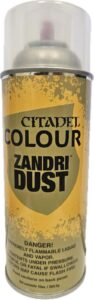 warhammer 40k games workshop citadel zandri dust spray