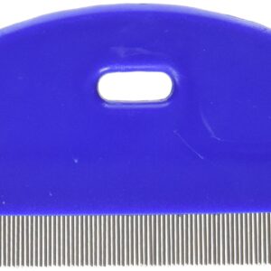 KVP Cat Flea Comb Stainless Steel Teeth with Plastic Handle