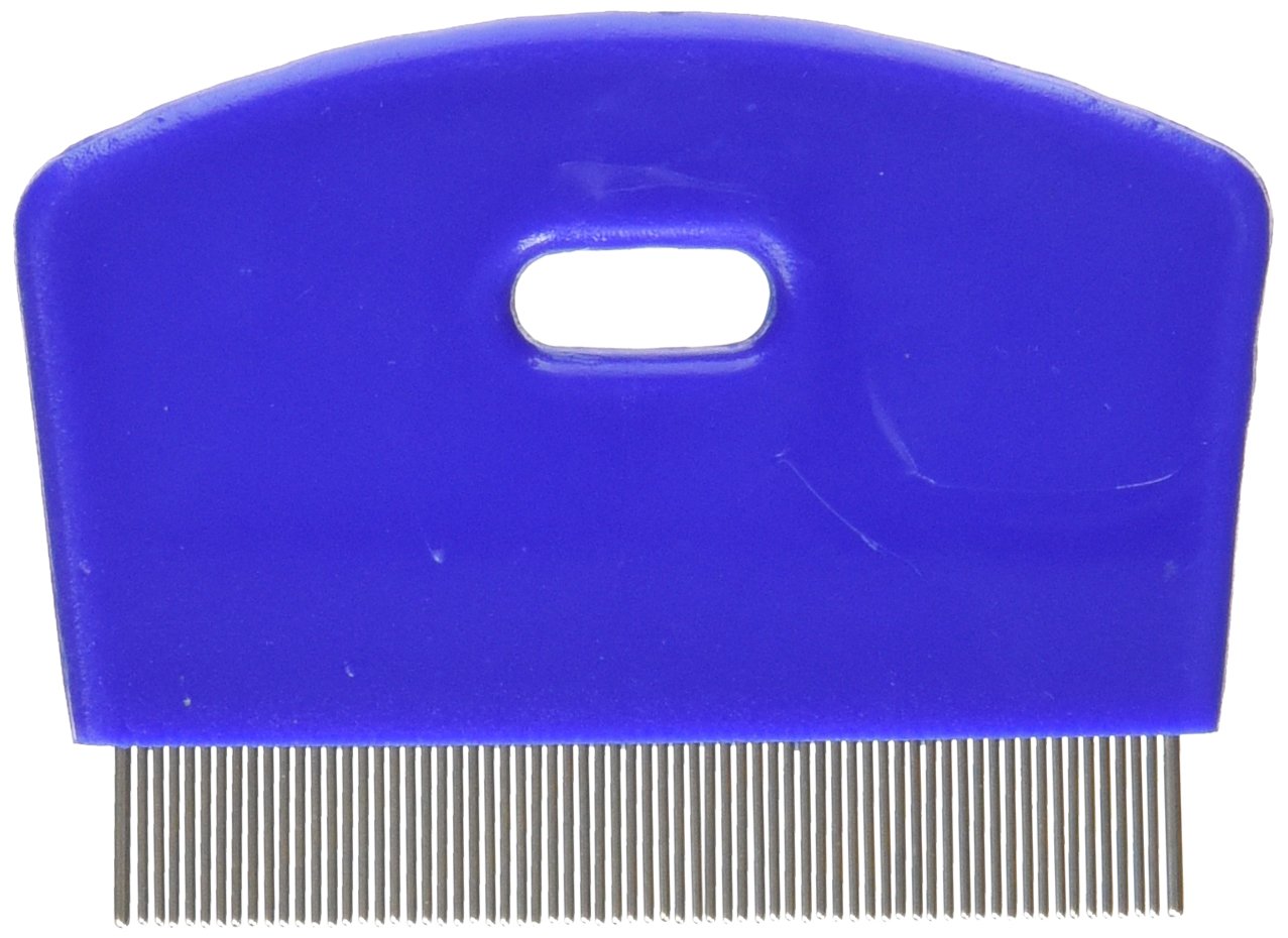 KVP Cat Flea Comb Stainless Steel Teeth with Plastic Handle