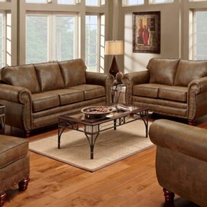 American Furniture Classics 4-Piece Sedona Sleeper Collection Sofa Sleeper, Loveseat, Chair, Ottoman