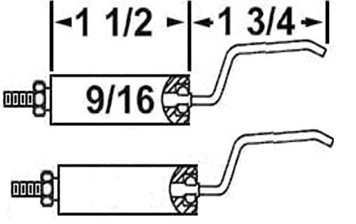 Crown 20874-02 Electrode Set for Clean Burn CB 90 HS or CB 85 HS or CB 90 HPB AIR