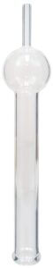 gsc international 401-2 borosilicate glass drying tube with one bulb, 150mm length