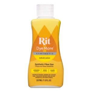 rit dyemore liquid dye, daffodil yellow 7 fl oz (pack of 1)