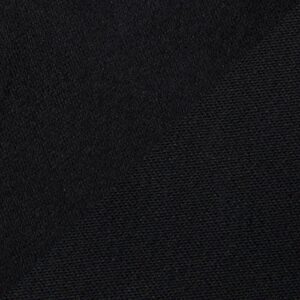 Duvetyne Light Block-out Cloth, 54"x5 Yards, Black