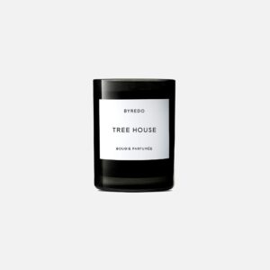 byredo scented candle, tree house, sandalwood, 8.4 oz