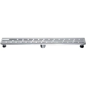 dawn lan320304 amazon river series linear shower drain, 32-inch