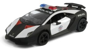 kinsmart - police cars (lamborghini sesto elemento)