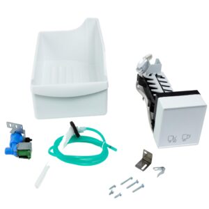 frigidaire im116000 ice maker assembly kit for refrigerators, white