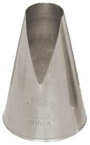 ateco # 883 - st honore pastry tip- stainless steel