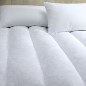 w hotels featherbed - mattress cover - hotel luxurious, soft duck featherbed - king (76" x 80")