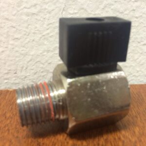 1/4" Drain Cock Ball Valve 2 Pieces Set replacement for Air Compressors