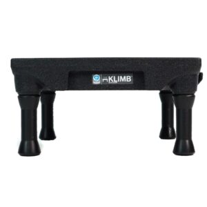 blue-9 pet products klimb dog training platform and agility system, durable and portable for indoor or outdoor use, black