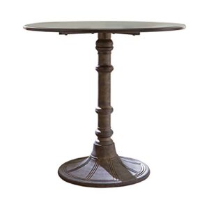 coaster furniture oswego dining table bronze 100063